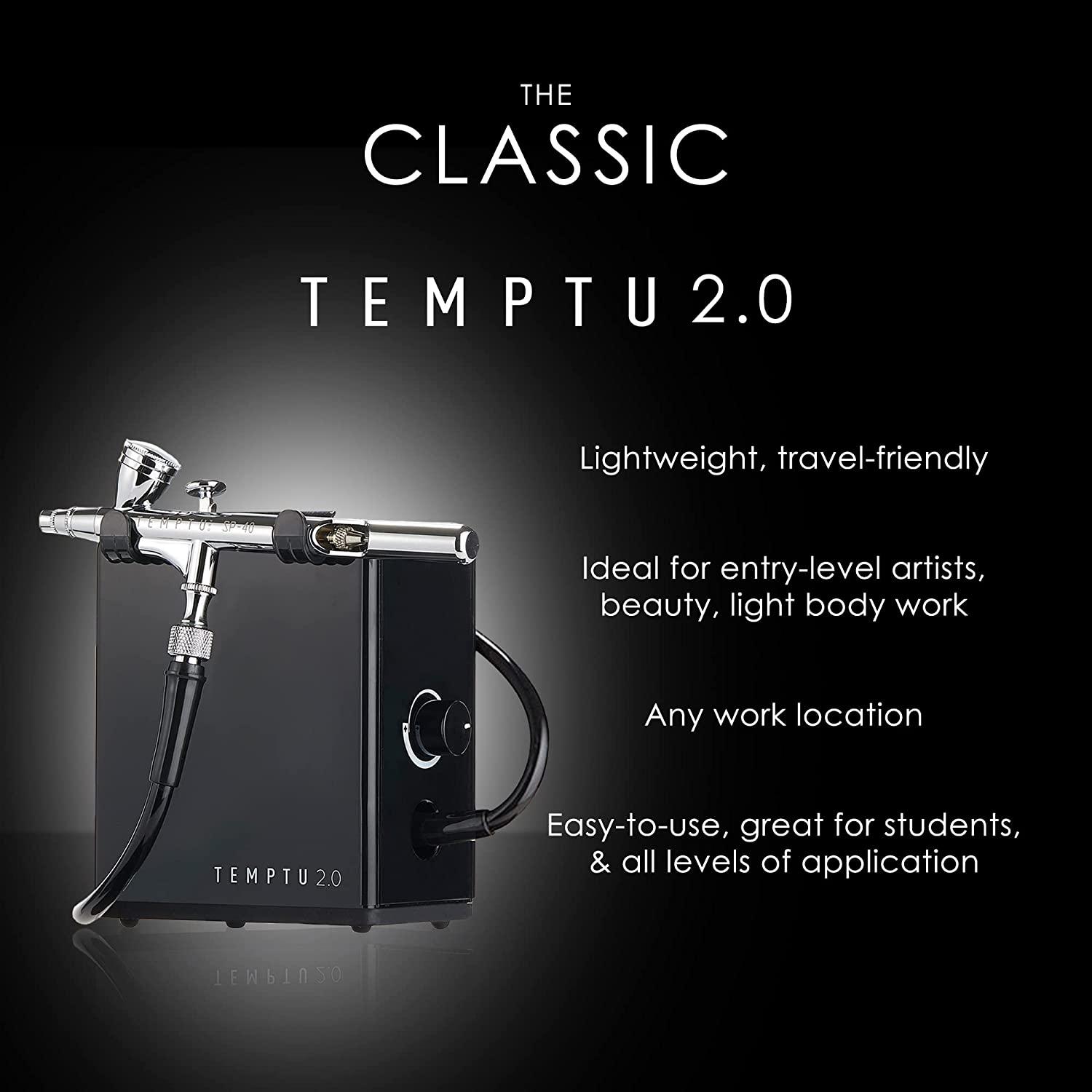TEMPTU Airbrush Makeup System 2.0 Kit - Professional Airbrush Makeup ...