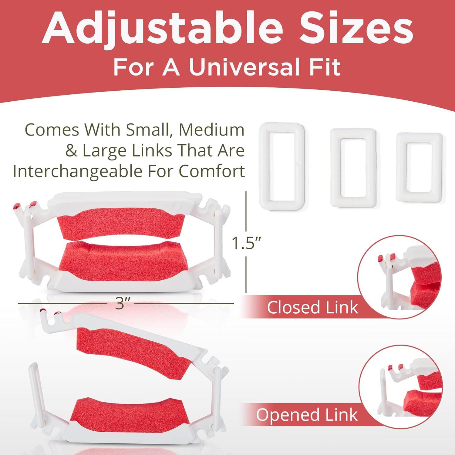 Adjustable Male Urinary Incontinence Clamp | Water-Resistant Foam ...