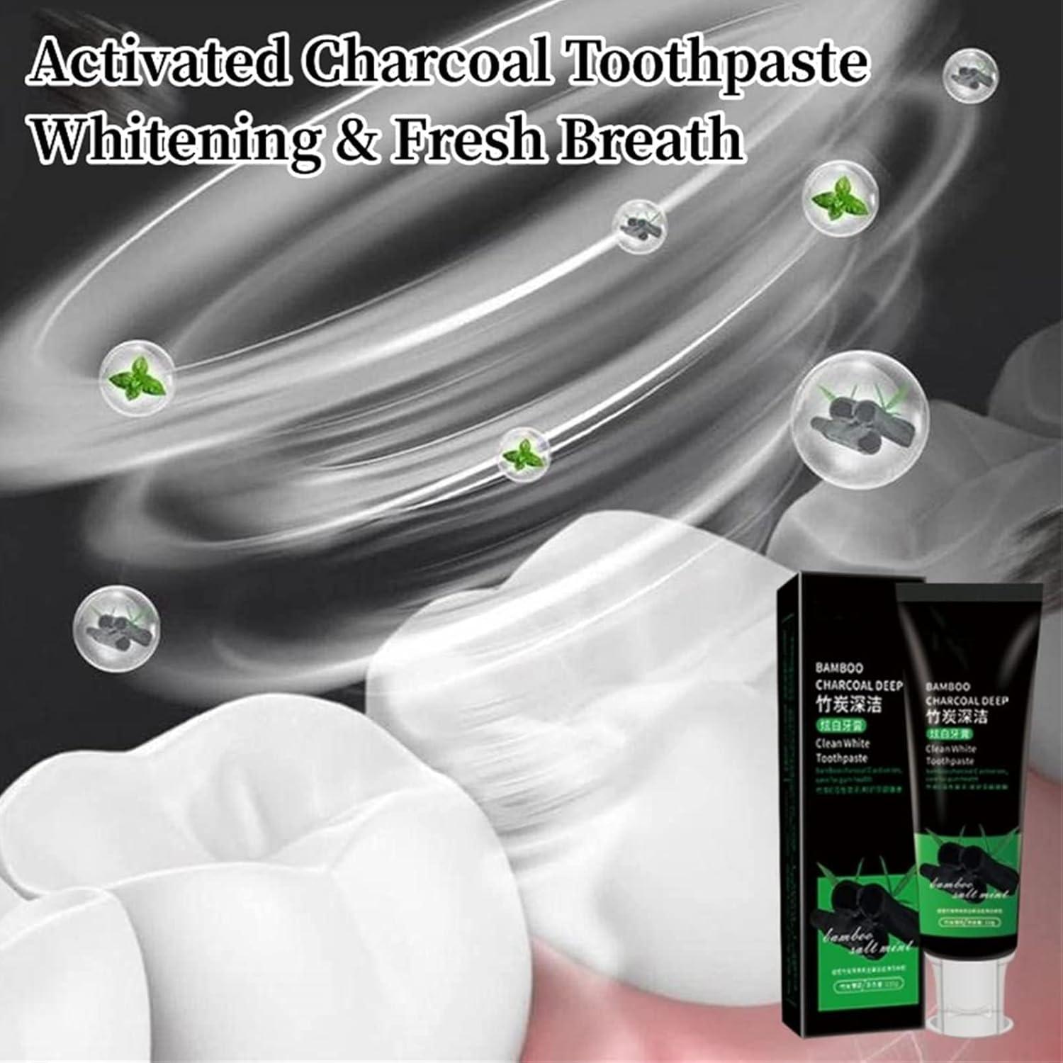 DUBUSH Yanjiayi Bamboo Charcoal Deep Cleaning Toothpaste Yanjiayi ...
