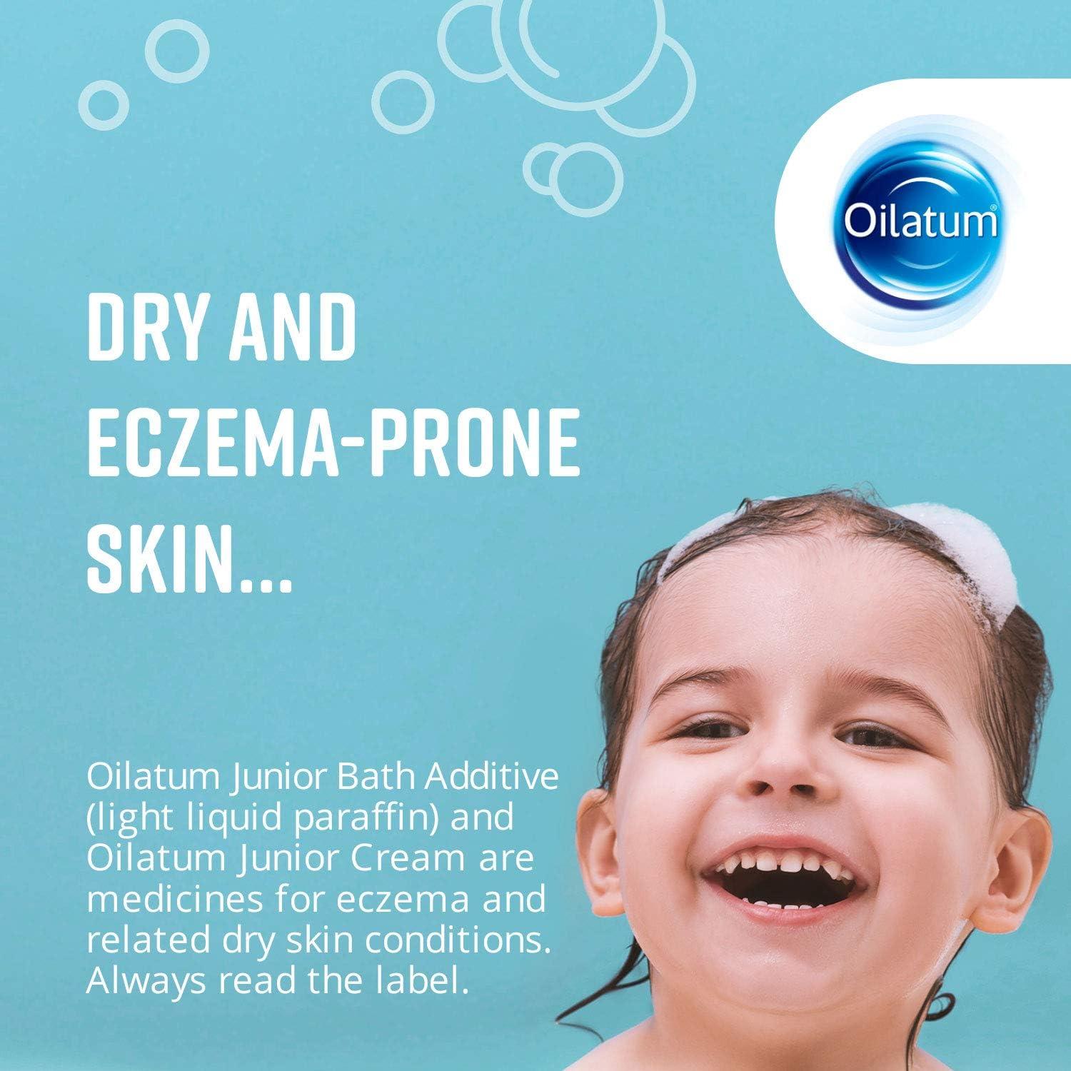 Oilatum Junior Cream for Eczema and Dry Skin Conditions - 350 ml (Pack ...