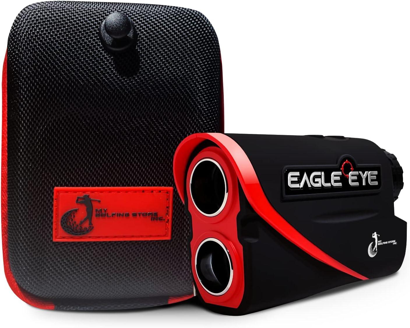 Gen 3 Eagle Eye Laser Golf Rangefinder with Slope - 800 Yards Distance - Fast Focus System - 6X ...