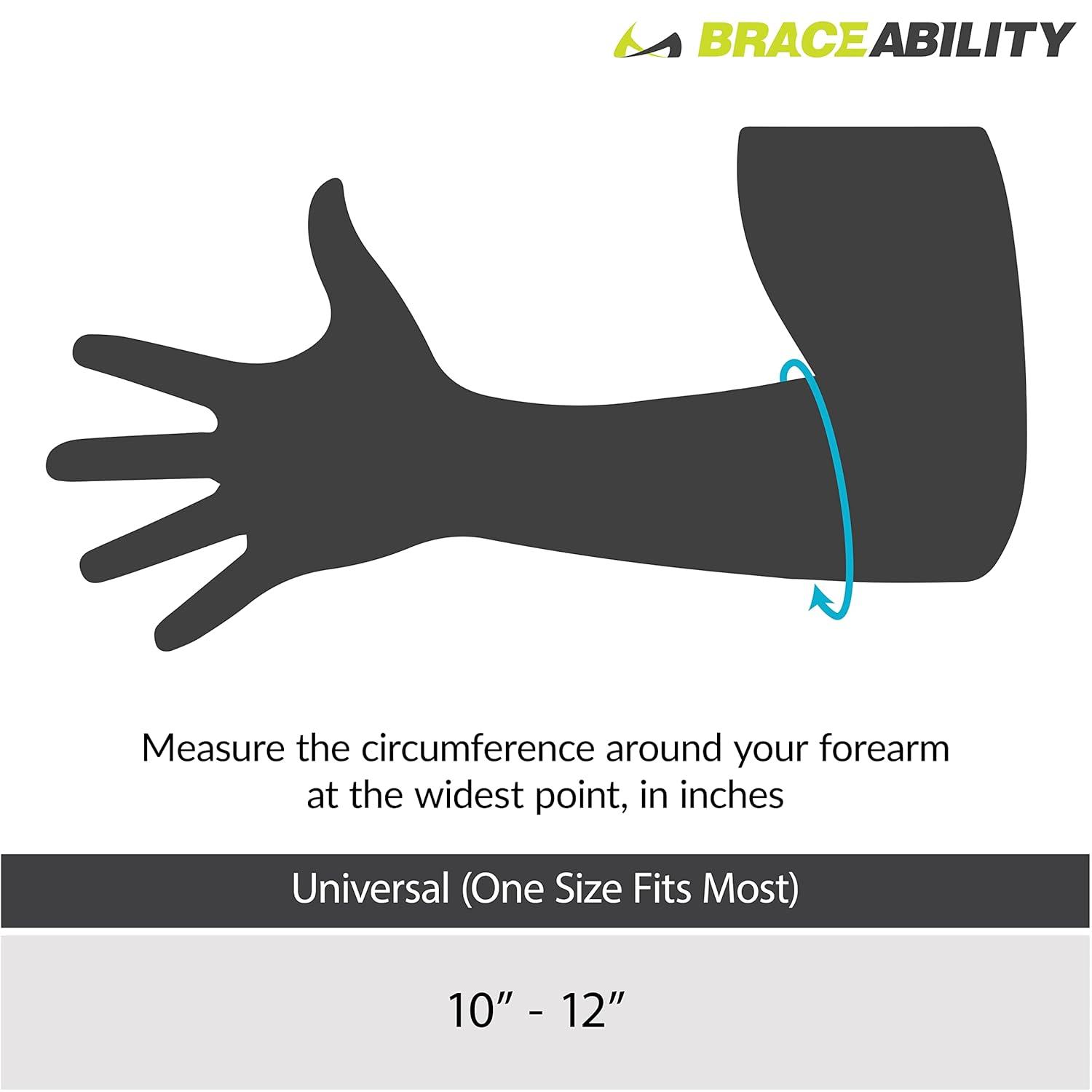 BraceAbility Counterforce Brace for Tennis & Golfer's Elbow Pain ...