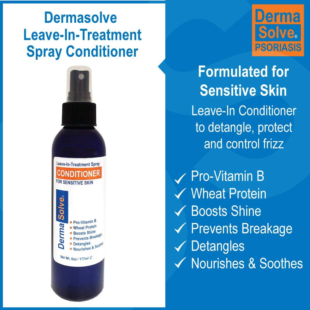 Dermasolve Psoriasis Leave-In Treatment Spray for Sensitive Skin - De ...
