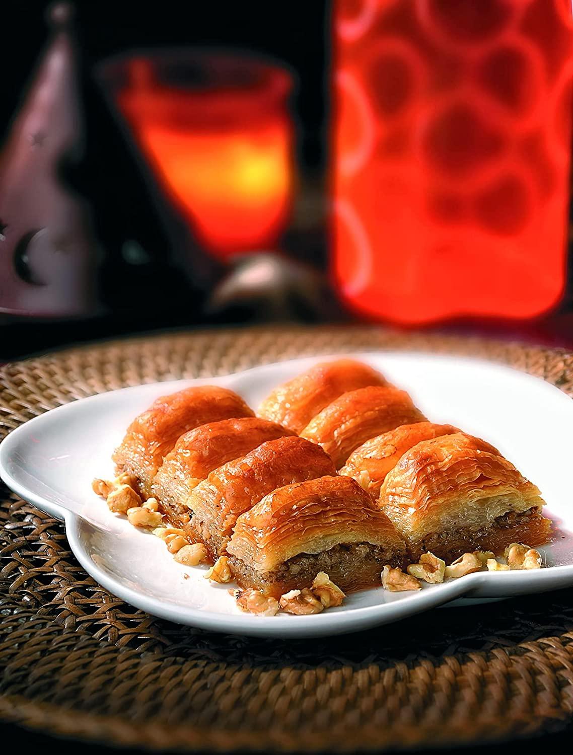 Kral Phyllo Dough for Baklava Borek 1.75lb - 44 Count Partially Pre ...