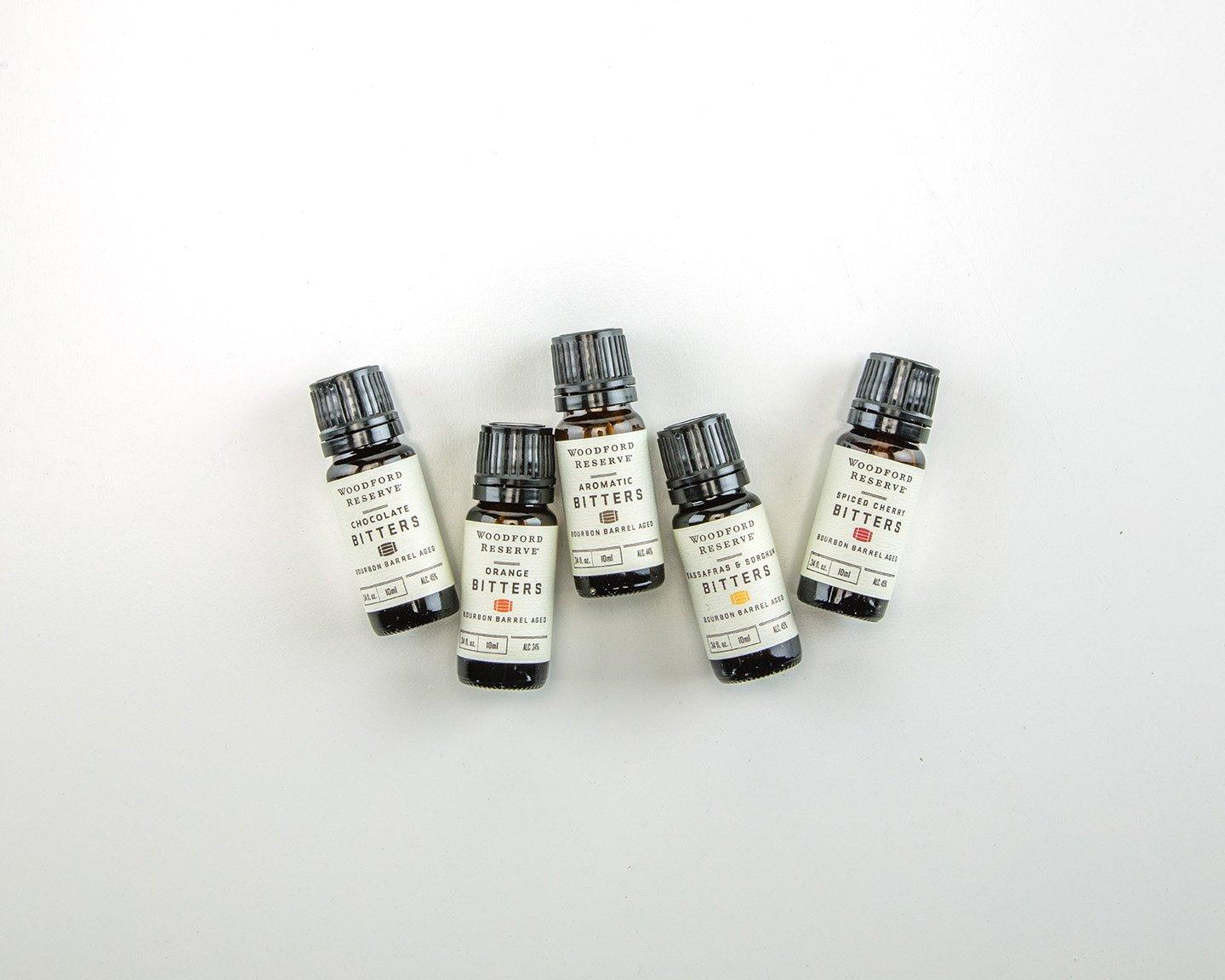 WOODFORD RESERVE BITTERS DRAM SET FIVE PACK (10ML EACH) 0.34 Fl Oz ...