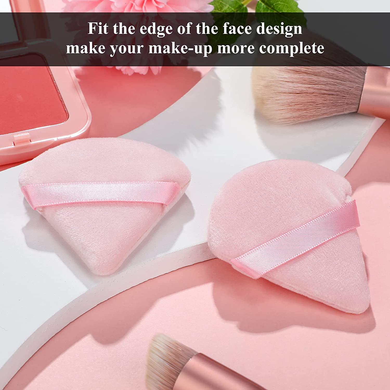 12 Pack Triangle Makeup Puff - Soft Powder Puffs for Loose & Mineral ...