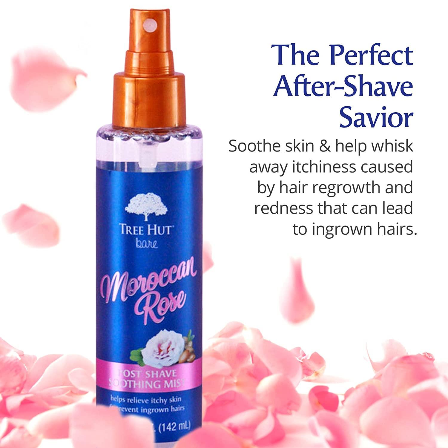 Tree Hut Bare Moroccan Rose Post Shave Mist 4.8 fl oz - Soothe & Smooth ...