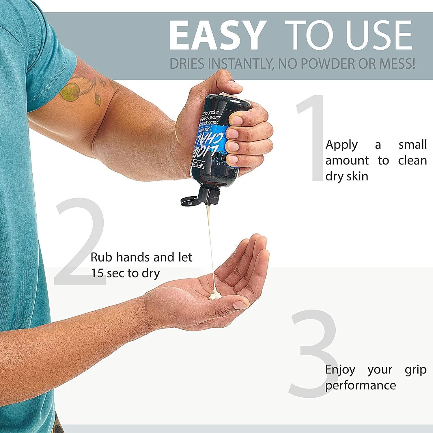 WARM BODY COLD MIND Liquid Chalk Improves Grip for Crossfit ...