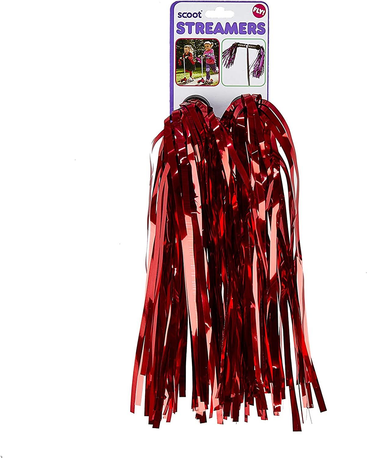 SCOOT Scooter & Bike Streamers Red - Fun Accessories for Kids' Bikes ...