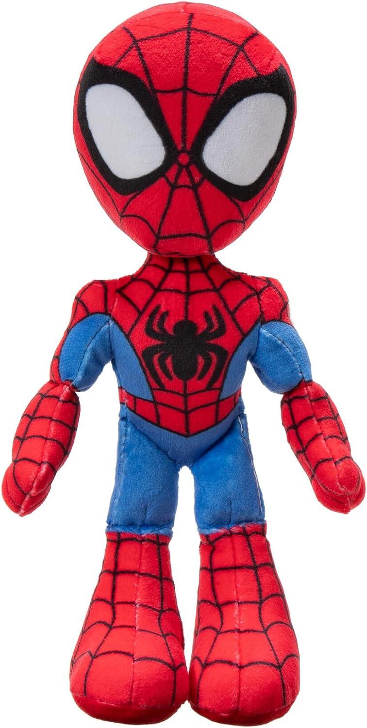 Spidey & His Amazing Friends Spiderman Plush Toy - 20cm, Black ...