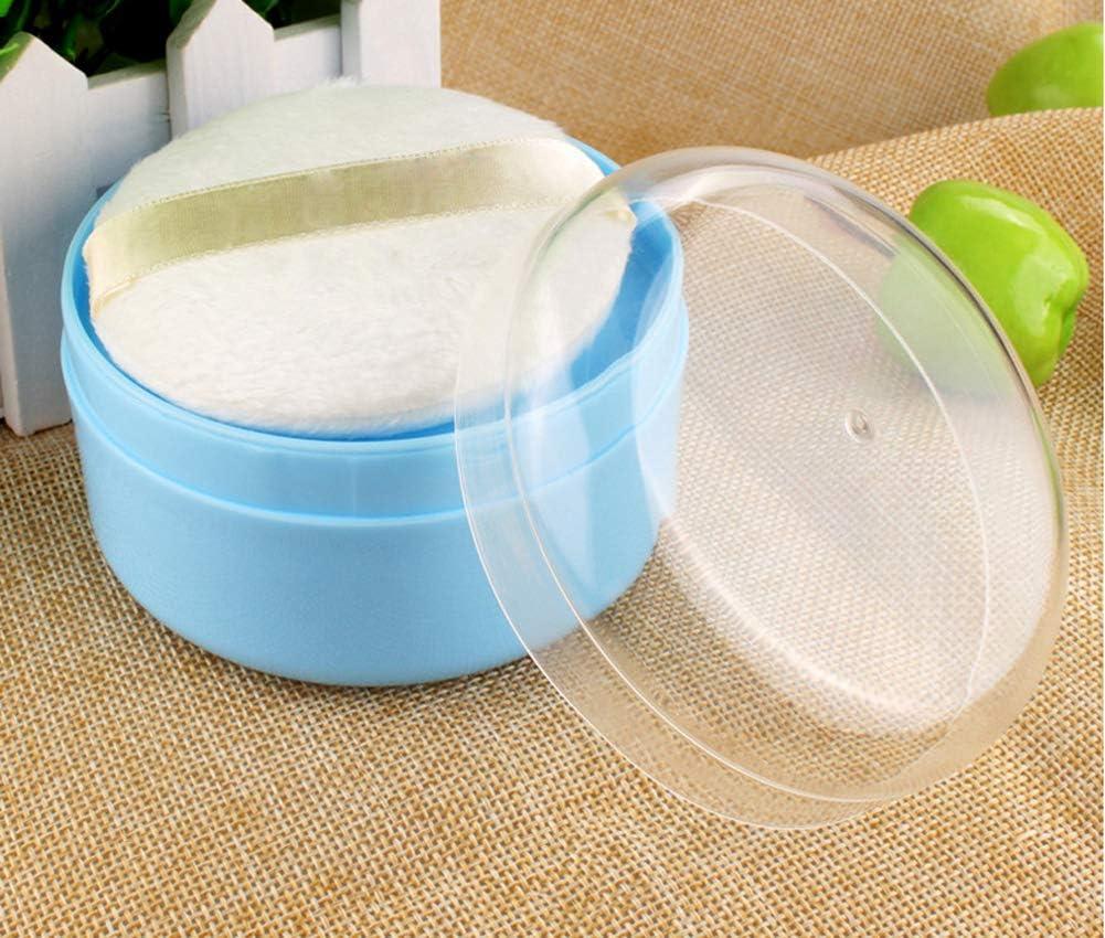Talcum Powder Puff Box Baby After-Bath Powder Puff Box Empty Body ...
