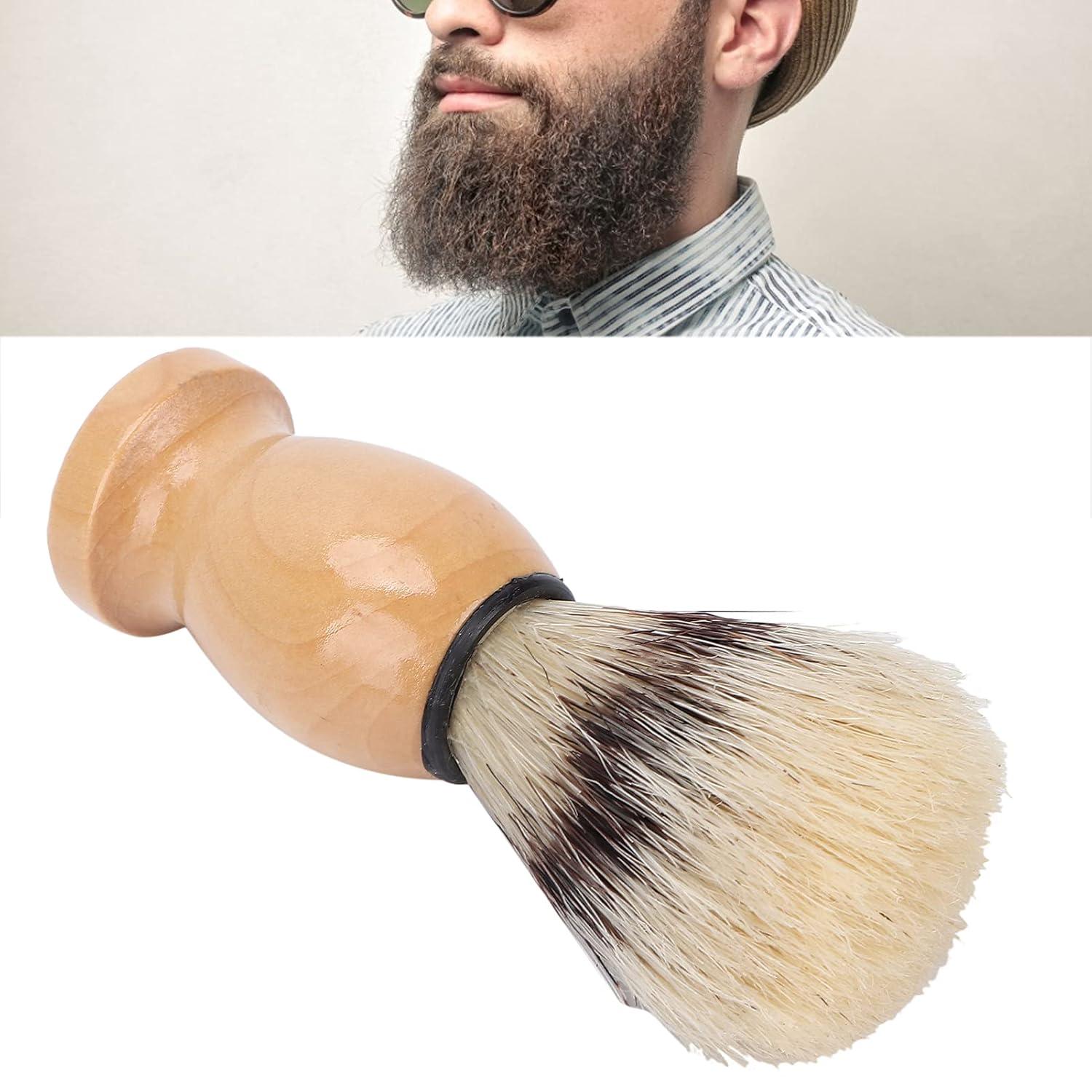 Portable Ergonomic Razor Brush | Men's Shaving & Hairdressing Tool ...