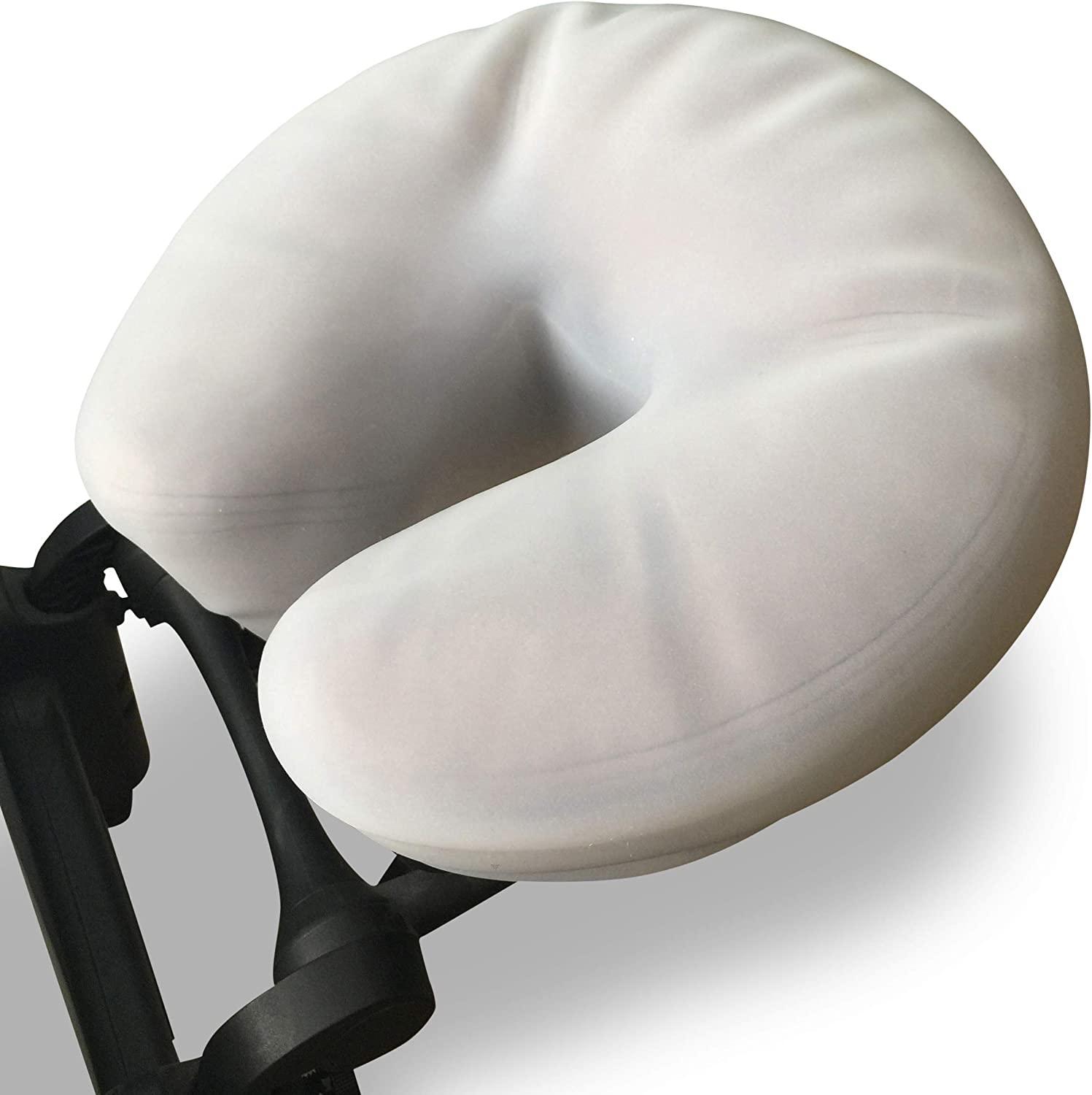 EARTHLITE Stretch Guard Silicone Face Cradle Cover - Clear ...