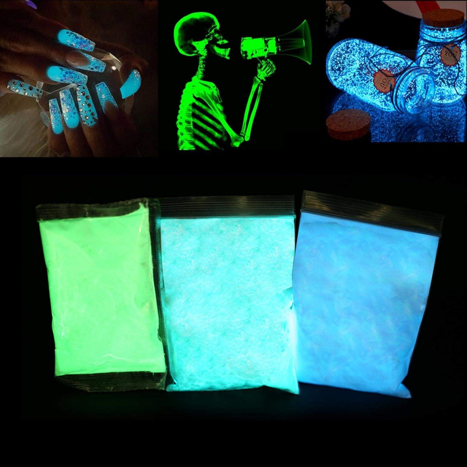 Fluorescent Powder Coating - Bright DIY Pigment for Nail Art | 3 Colors ...