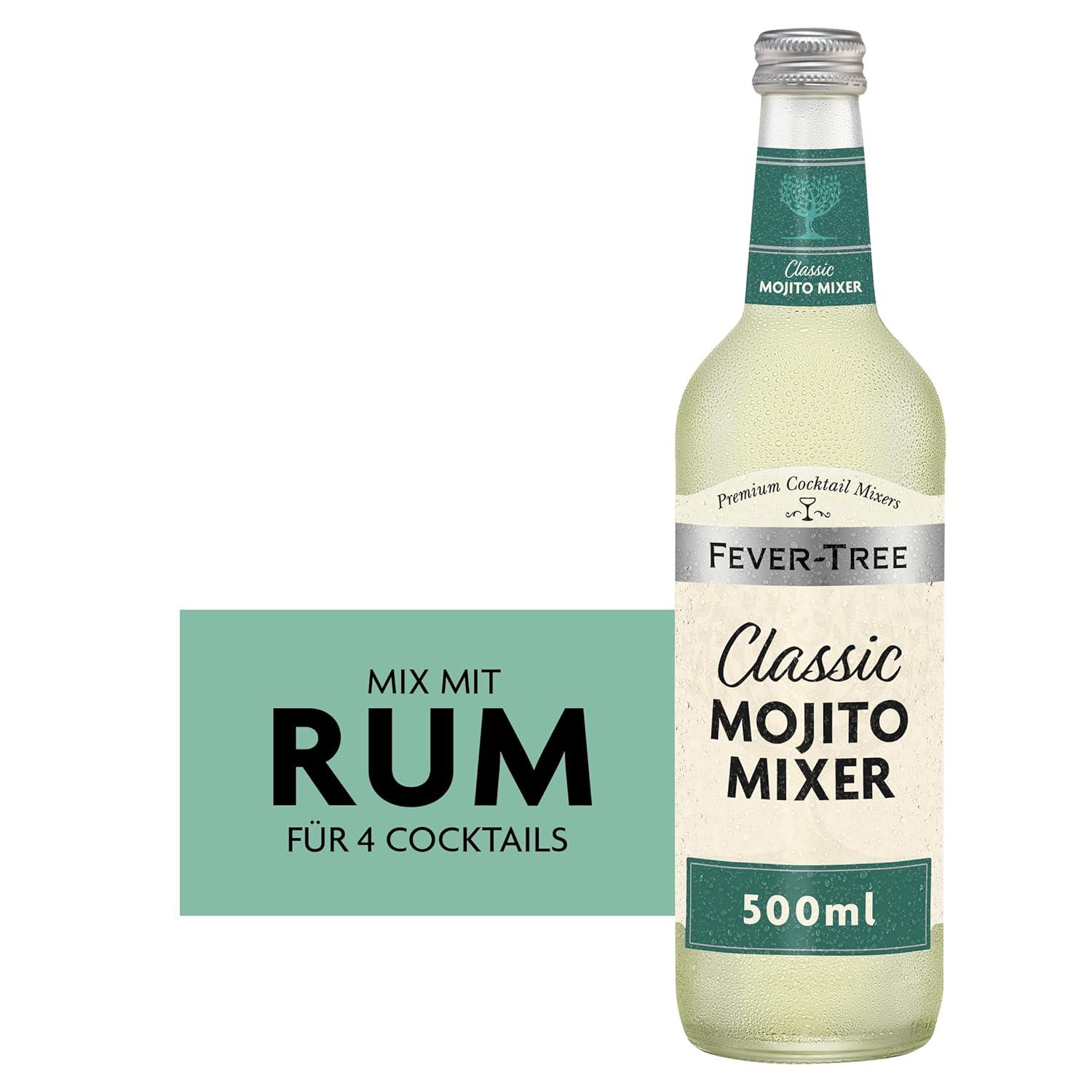 Buy Fever-Tree Classic Mojito Mixer 3 x 500ml - Refreshing Cocktail ...