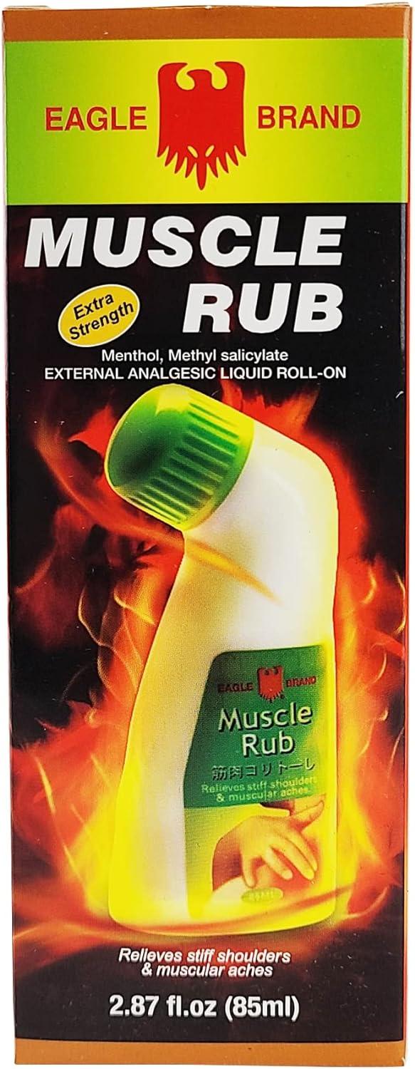 Singapore Original Eagle Brand Muscle Rub 85ml Relieves Stiff Shulders ...