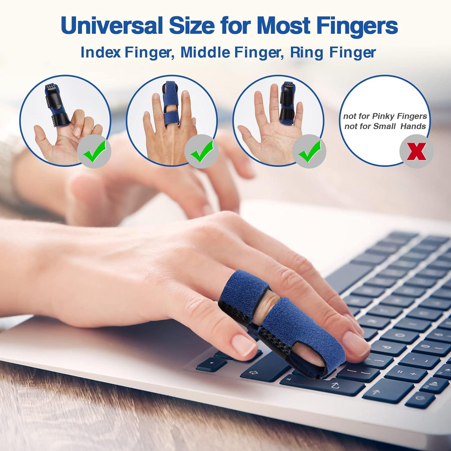 Buy Echify Finger Rails - 2Pcs Full Cover Support for Arthritis ...