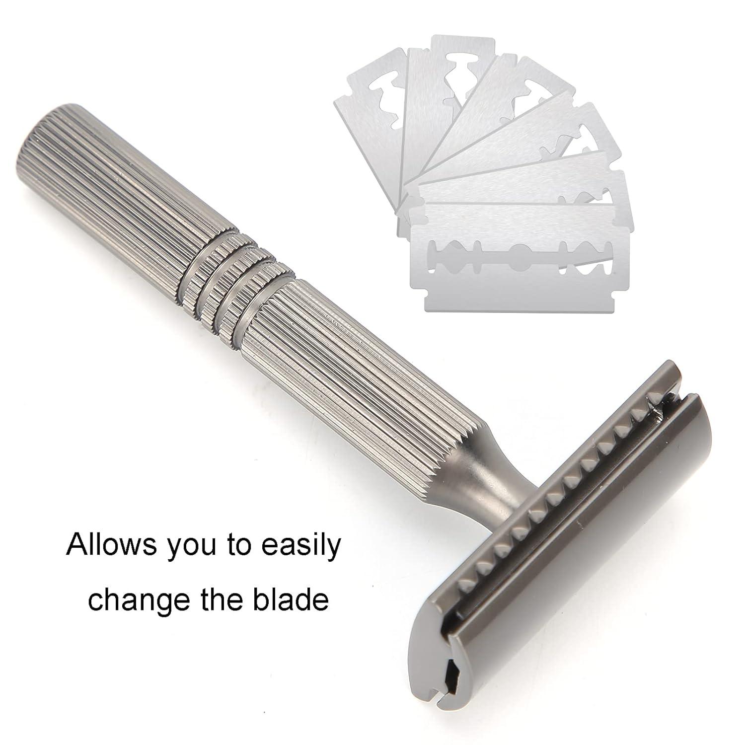 Buy Professional Men's Alloy Retro Razor | Classic Portable Ergonomic ...