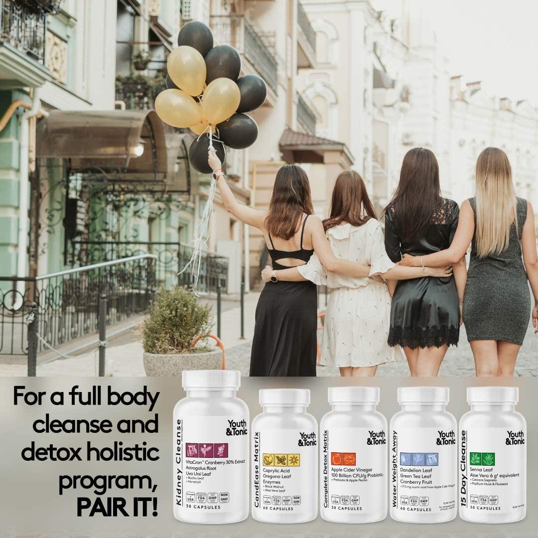 Kidney Cleanse Detox with Cranberry Extract - Full Body Cleansing ...