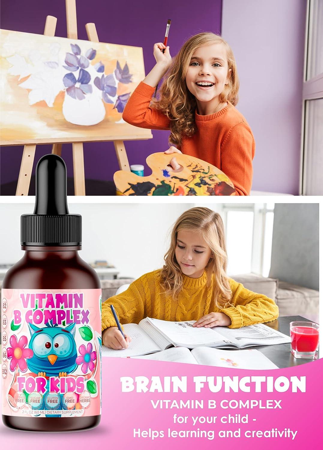 Amay Vitamin B-Complex for Kids Liquid Sublingual Drops - Premium ...