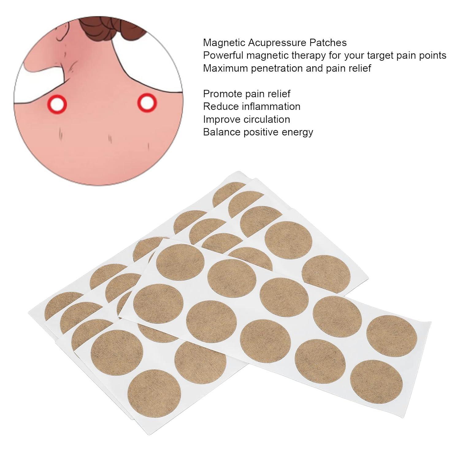 Magnetic Acupressure Patches - Pain Relief Stickers for Shoulder Neck ...
