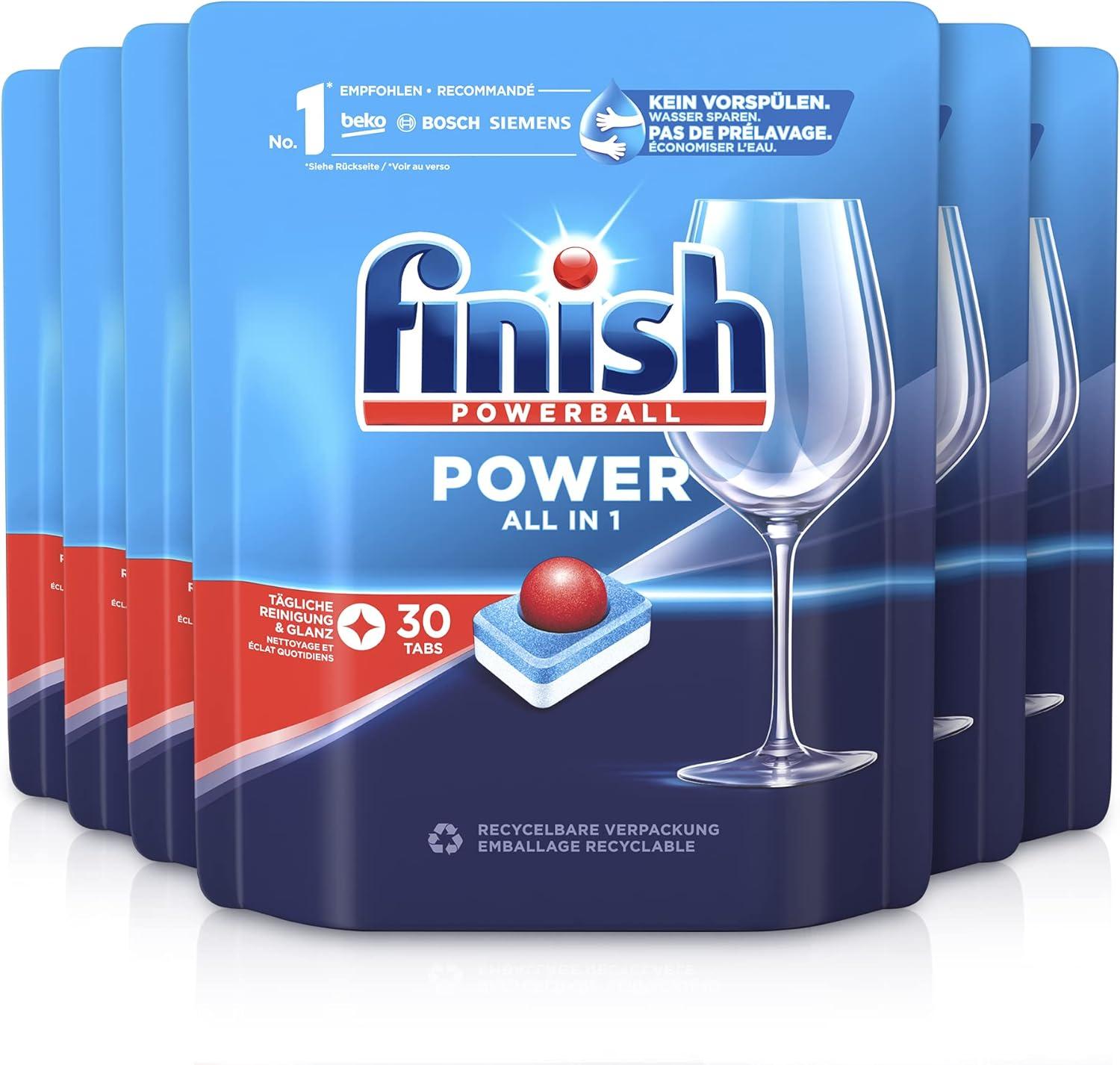 Buy Finish Power All in 1 Dishwasher Tabs - Phosphate-Free Gigapack ...