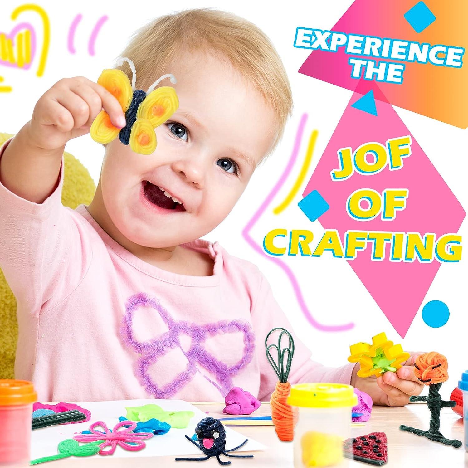 Wax Craft Sticks for Kids - 600 Bendable Molding Sculpting Sticks in 13 ...