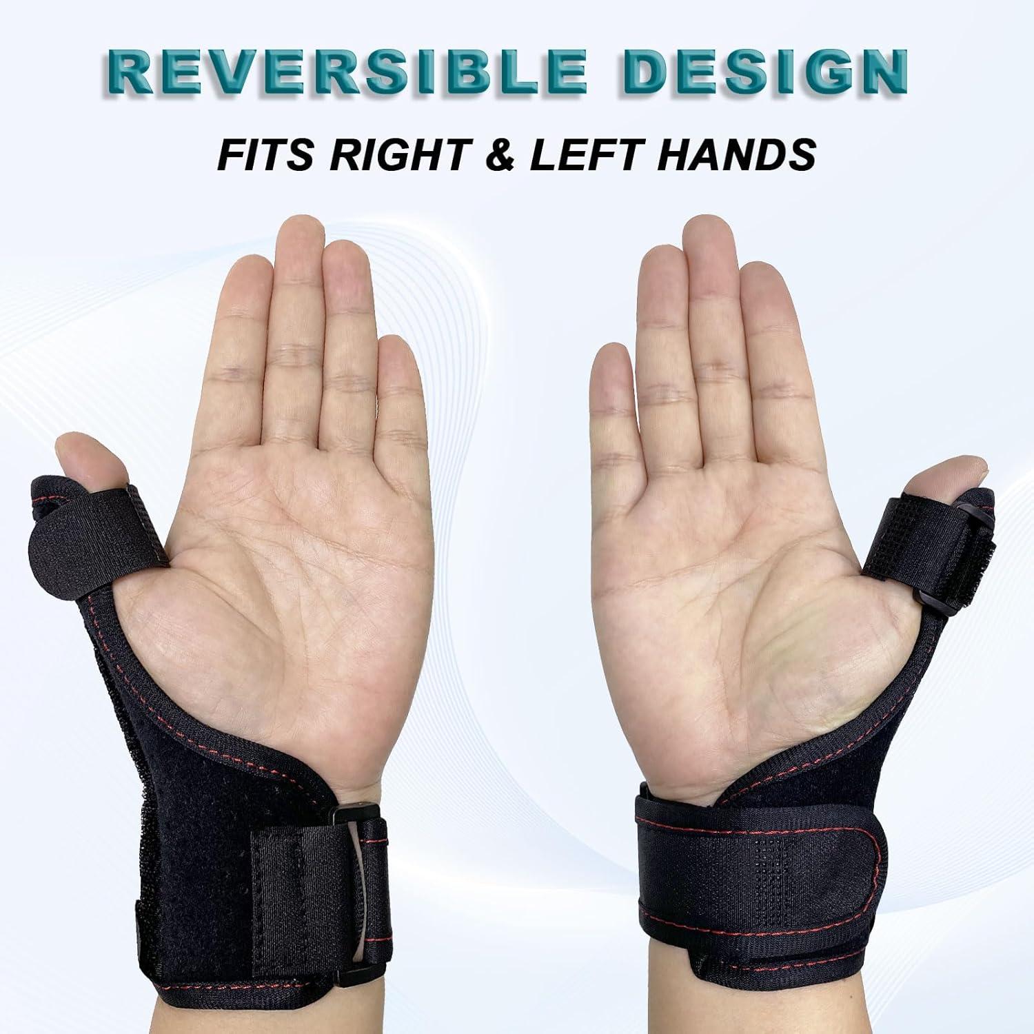 Buy Trigger Thumb Splint & Brace for Arthritis Relief - Right/Left Hand ...