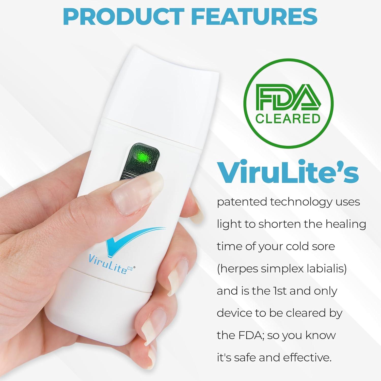 Virulite FDA Approved Cold Sore Treatment Device | Buy Now with Express ...
