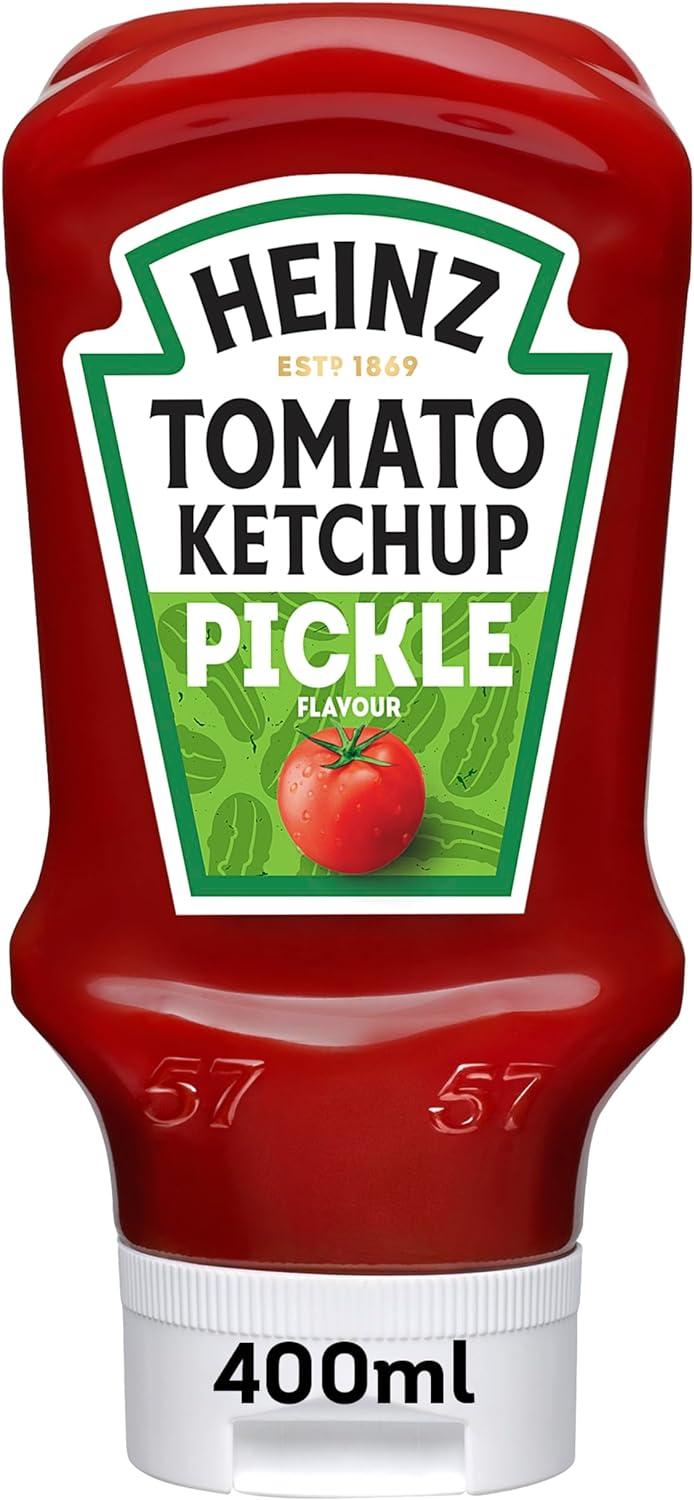 Heinz Pickle Flavour Tomato Ketchup 400ml - Tangy Twist for Savory ...