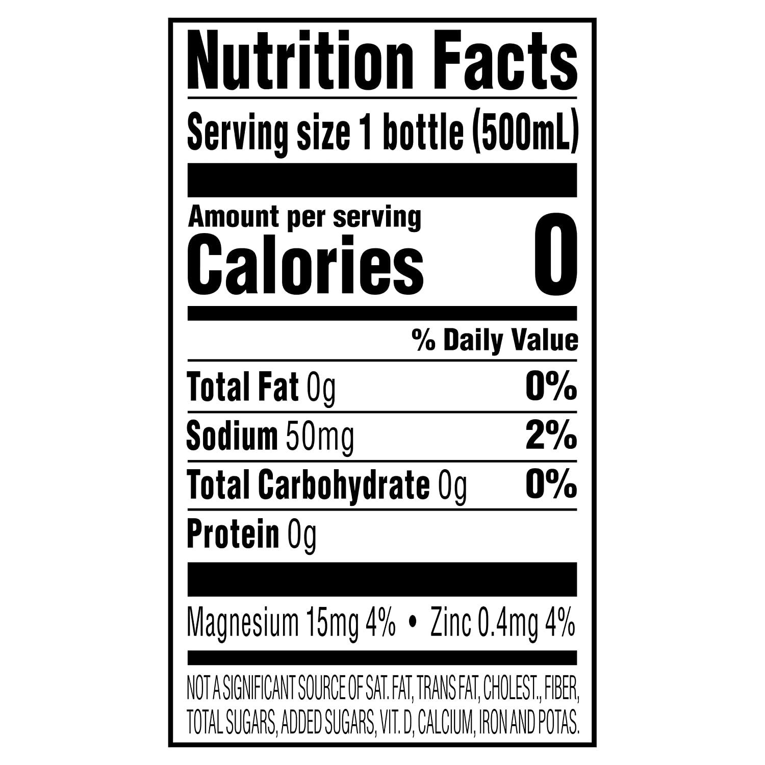 Splash Blast Lemon Flavored Water Beverage - 16.9 Fl Oz Plastic Bottles ...