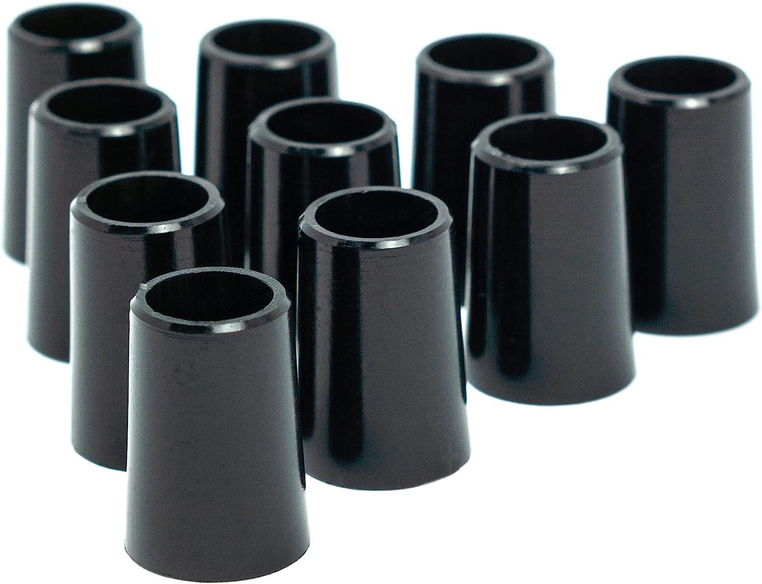 Golfer's Workshop .355 Taper Tip Black Golf Club Ferrules (Pack of 10 ...