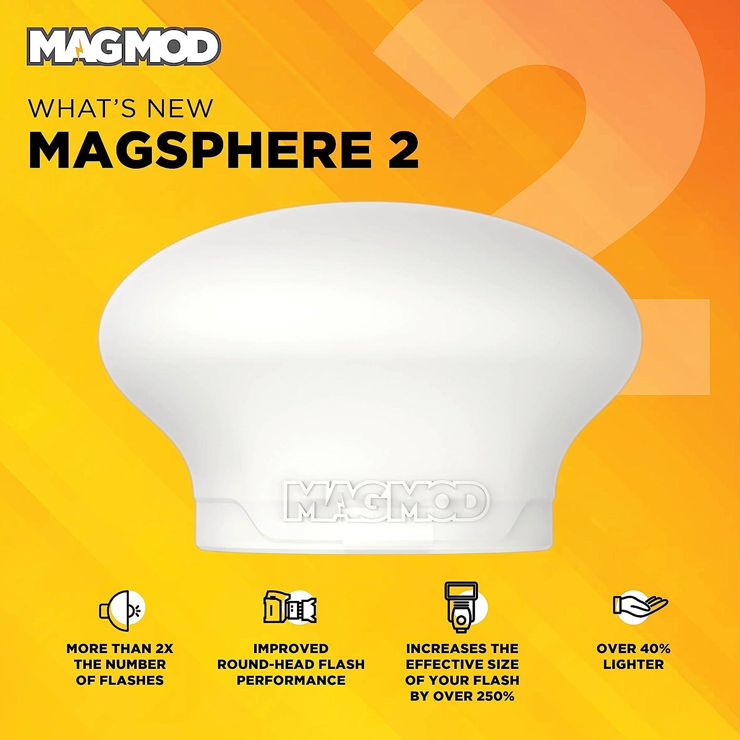 MagSphere 2 Flash Diffuser by MagMod | Magnetic Light Modifier ...