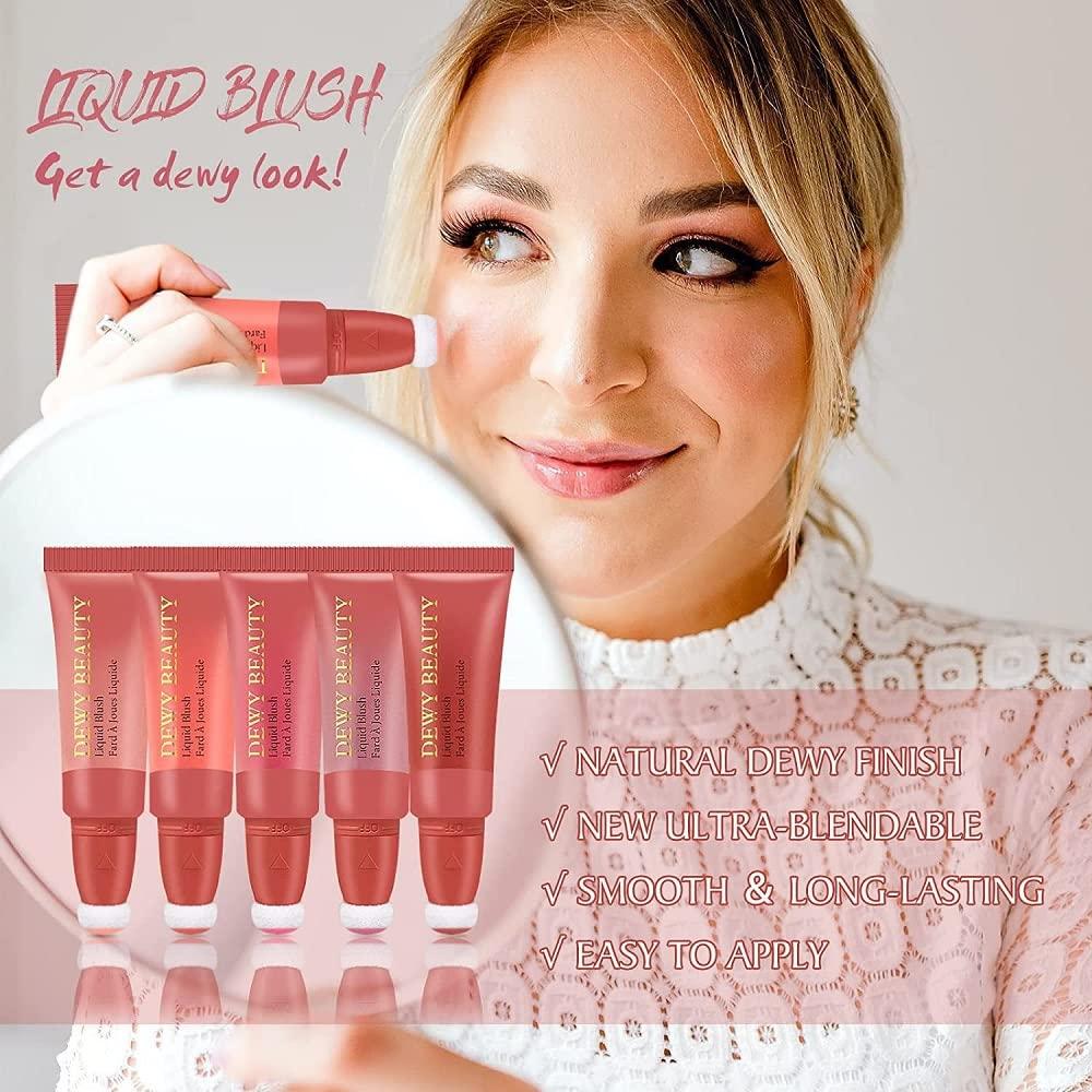 Soft Matte Liquid Blush Beauty Wand - Halo Glow Creamy Natural Blush ...