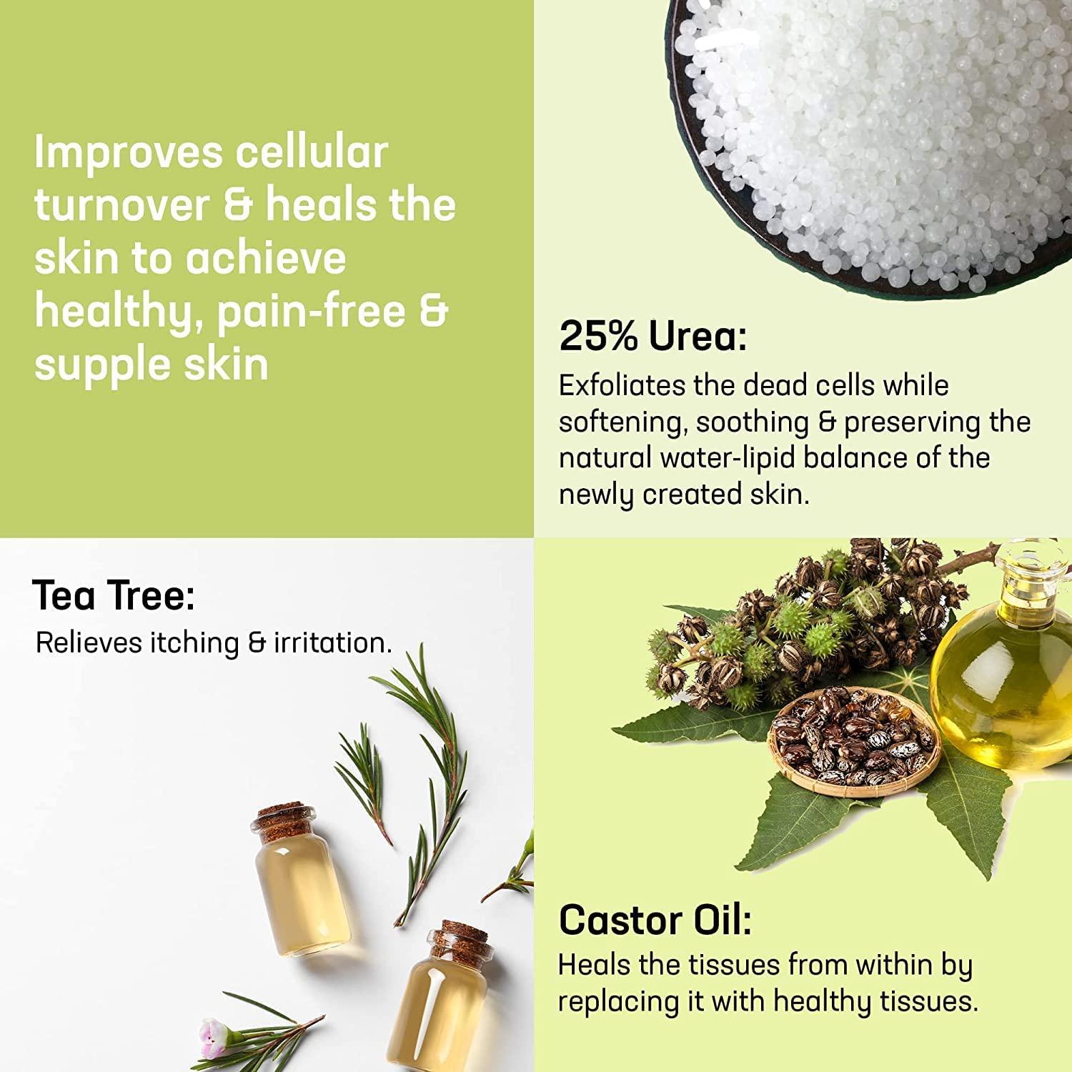 Azani Callus Relief Foot Cream - Intensive Exfoliator & Moisturizer ...