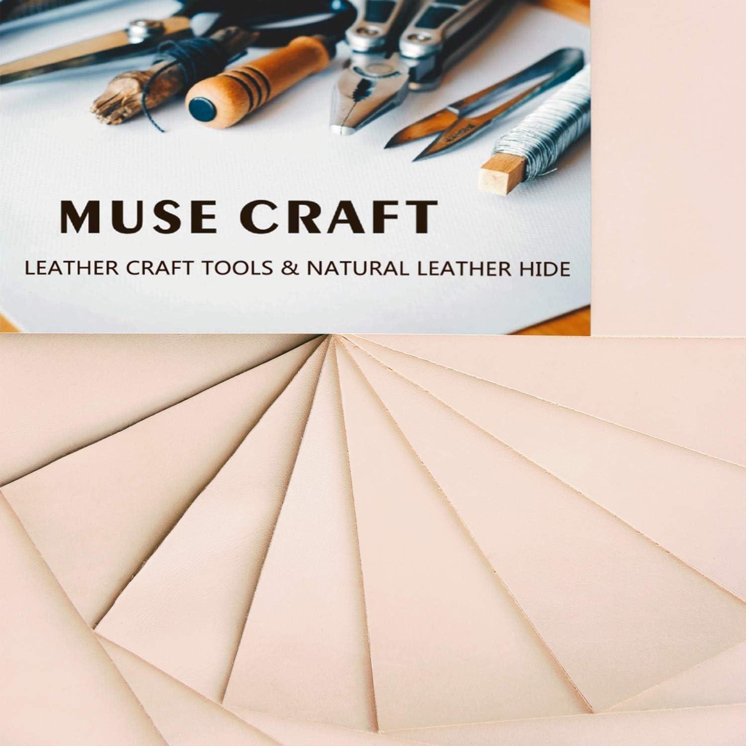 Muse Craft Flawless 12''X24'' 5-6oz Vegetable Tanned Leather Hide ...
