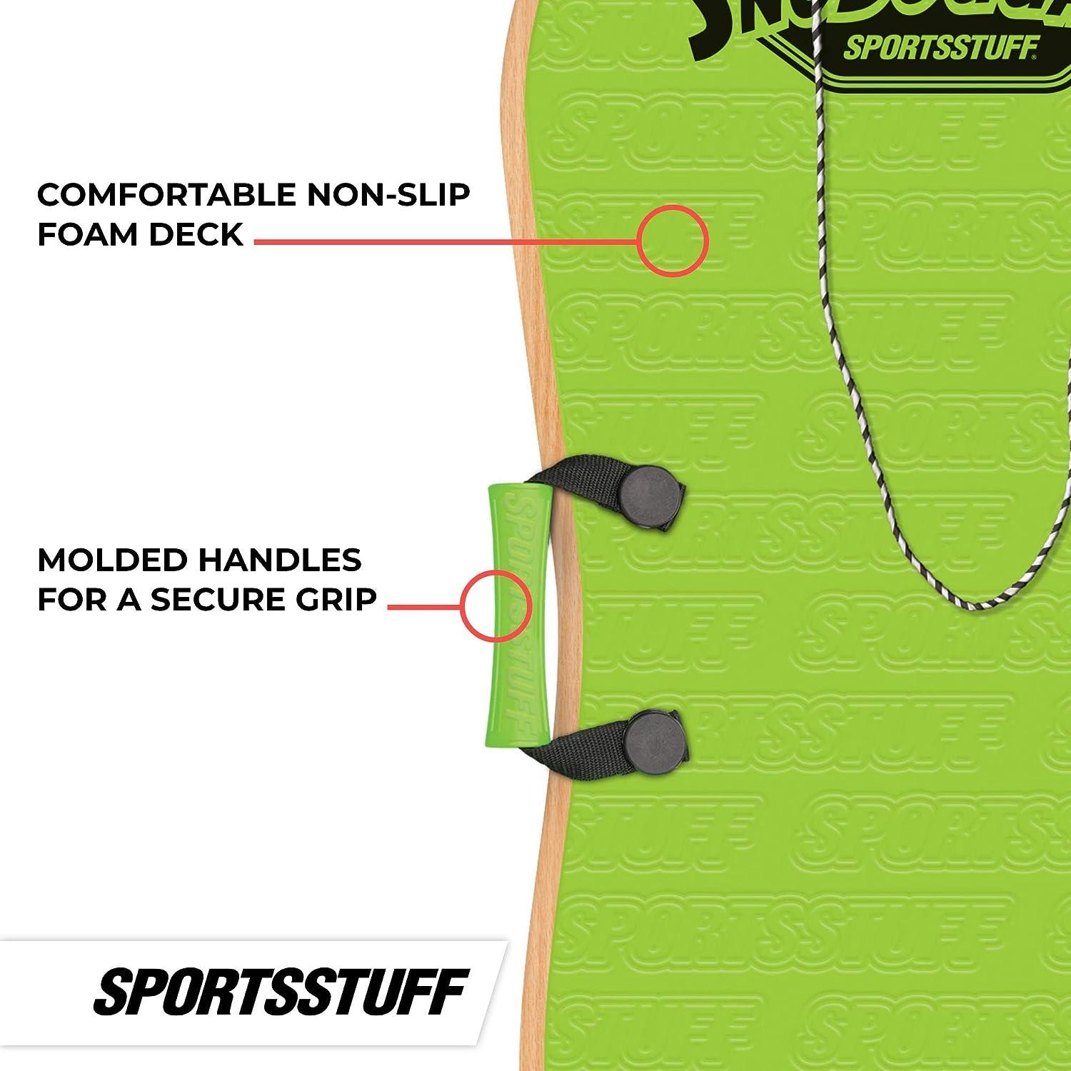 AIRHEAD SNO-BOGGAN Wood Sled - Green - 36 x 18 inches | Buy Now with ...