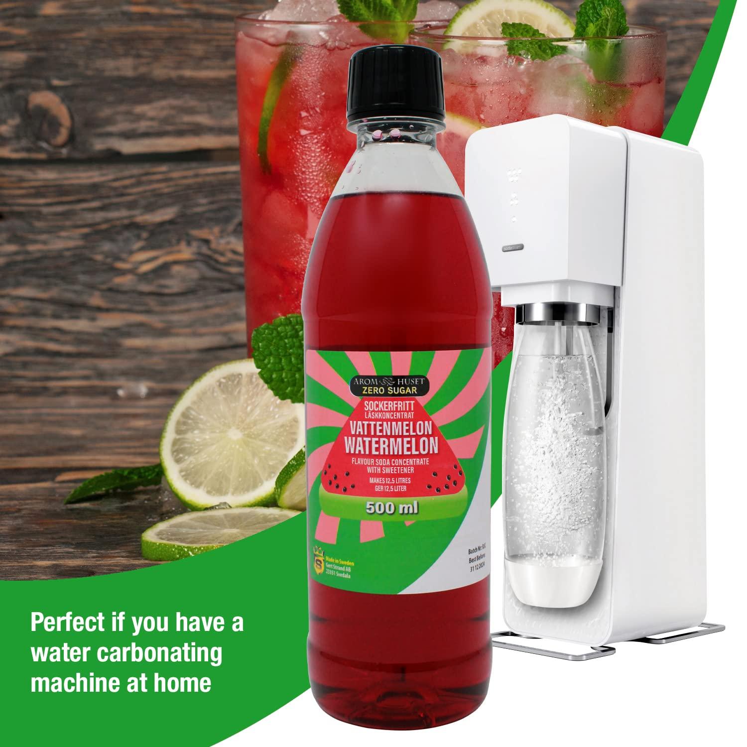 Zero Watermelon Drink Syrup | 500ml Makes 12.5L | Sugar-Free ...