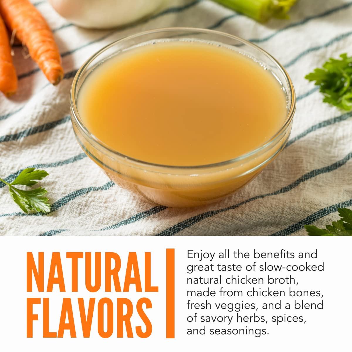 LonoLife - Chicken Bone Broth Sticks - 10g Collagen Protein Gluten-Free ...