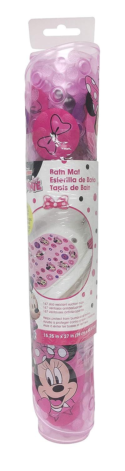 Disney Minnie Mouse Oval Bubble Bath Mat - 15.75 X 27 | Buy Now with ...