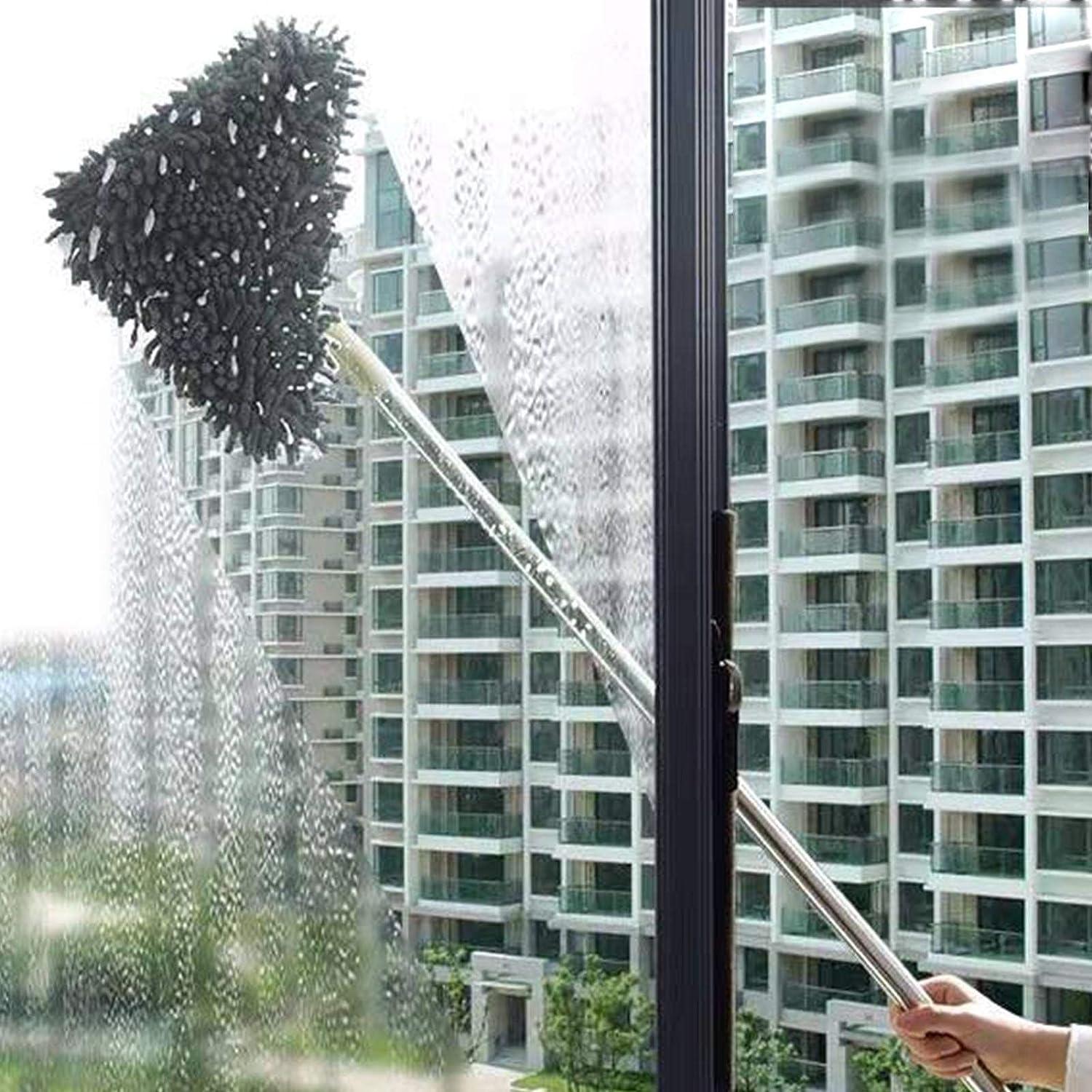 Mini Triangle Deep Cleaning Mop - 360 Degree Rotatable Window Cleaner ...