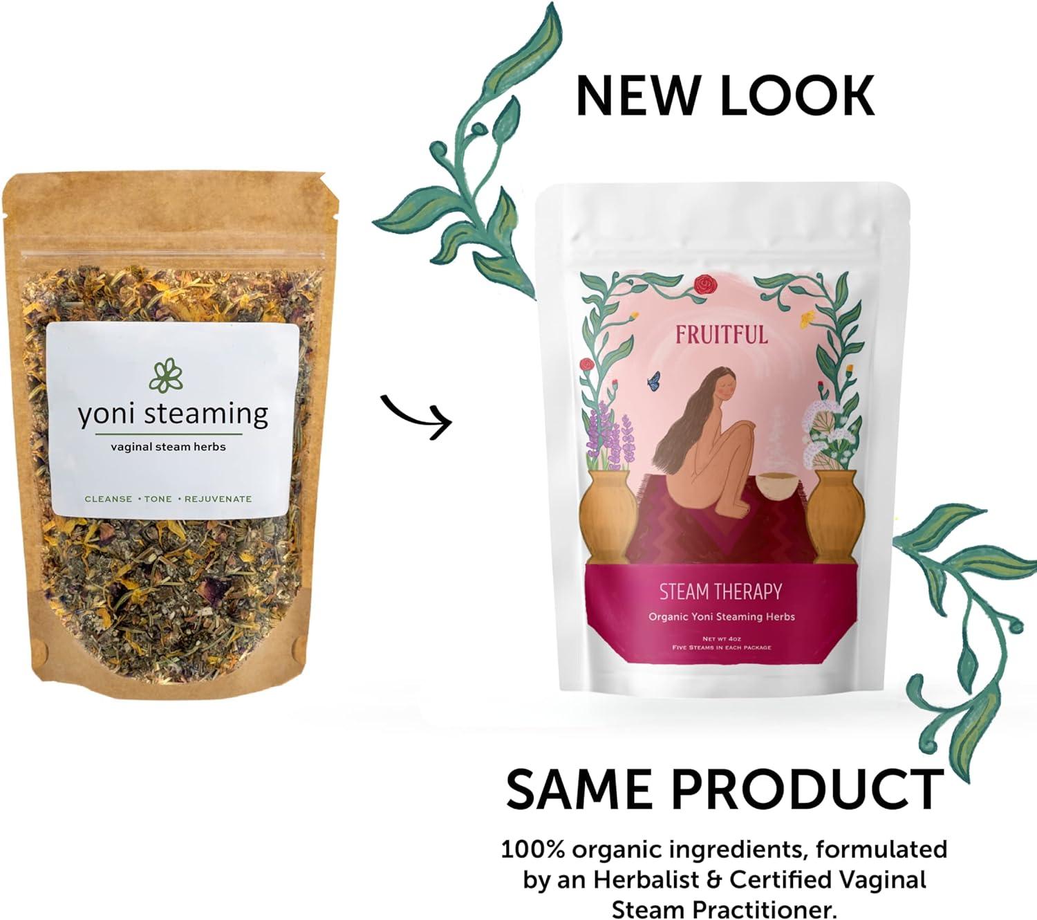 Organic Yoni Steaming Herbs (5 Steams) | Gentle Cleansing Formula ...