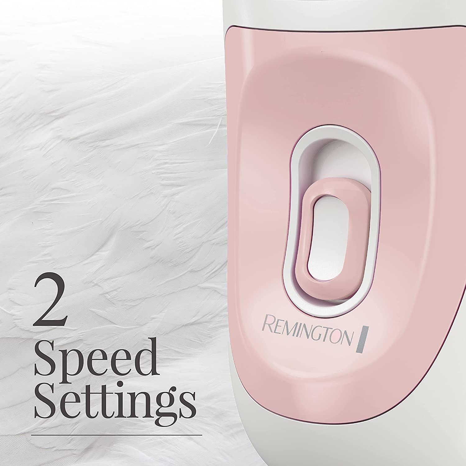 Remington Smooth & Silky Total Coverage Epilator - Electric Tweezing ...