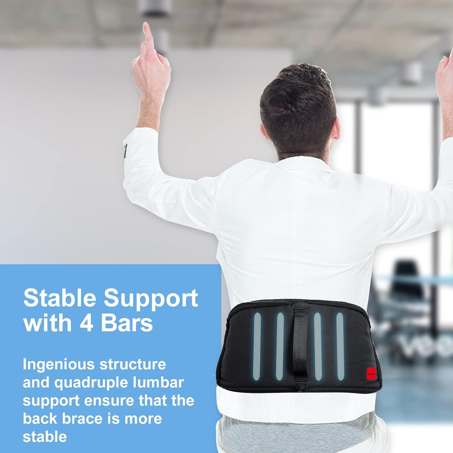 Back Brace for Lower Back Pain Relief - Lumbar Support Belt for ...
