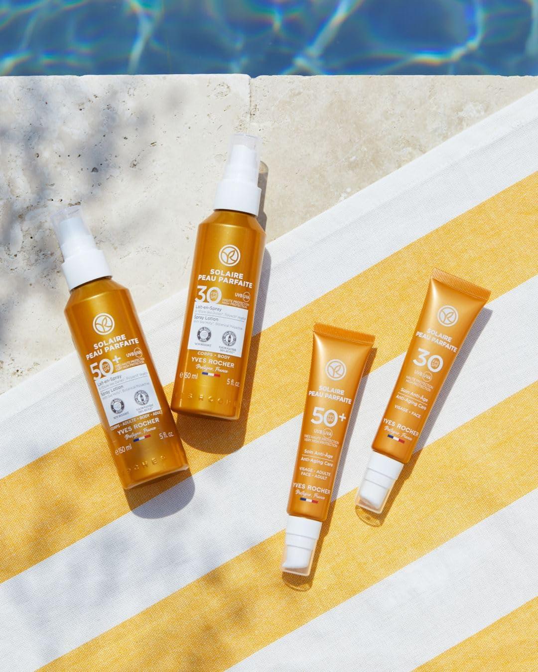 Yves Rocher SOLAIRE PEAU PARFAITE Anti-Age Care Cream SPF 50 - 40ml ...