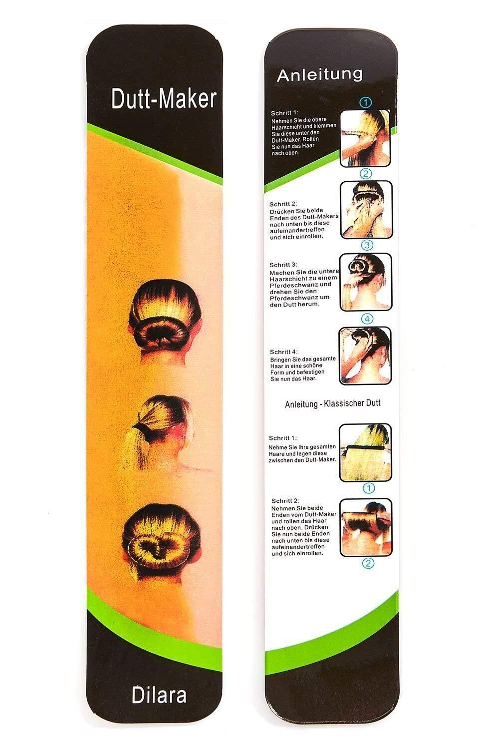 Original Dutt Maker - 7 Color Hair Bun Maker Set for Perfect Donuts ...