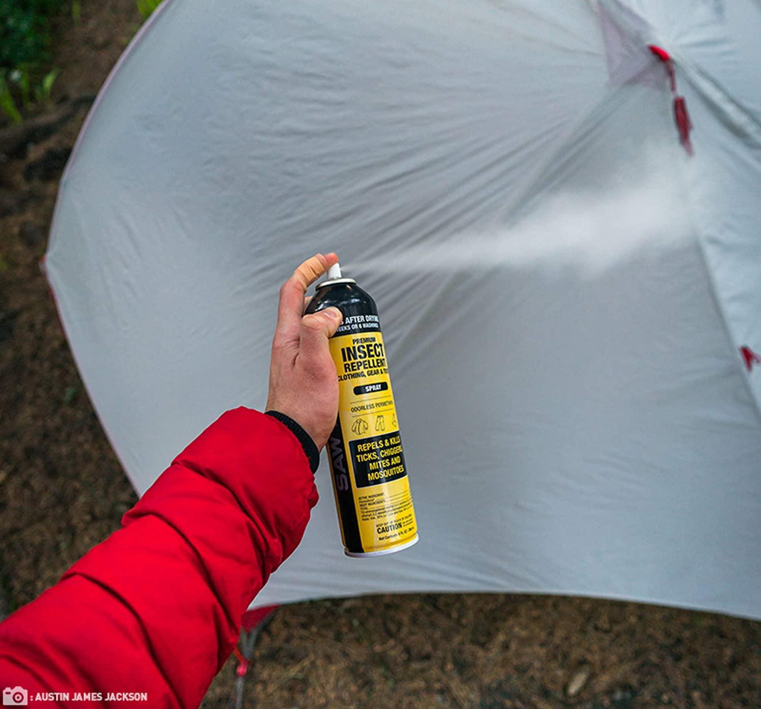 Sawyer SP602 Premium Permethrin Clothing Insect Repellent Spray 9oz ...