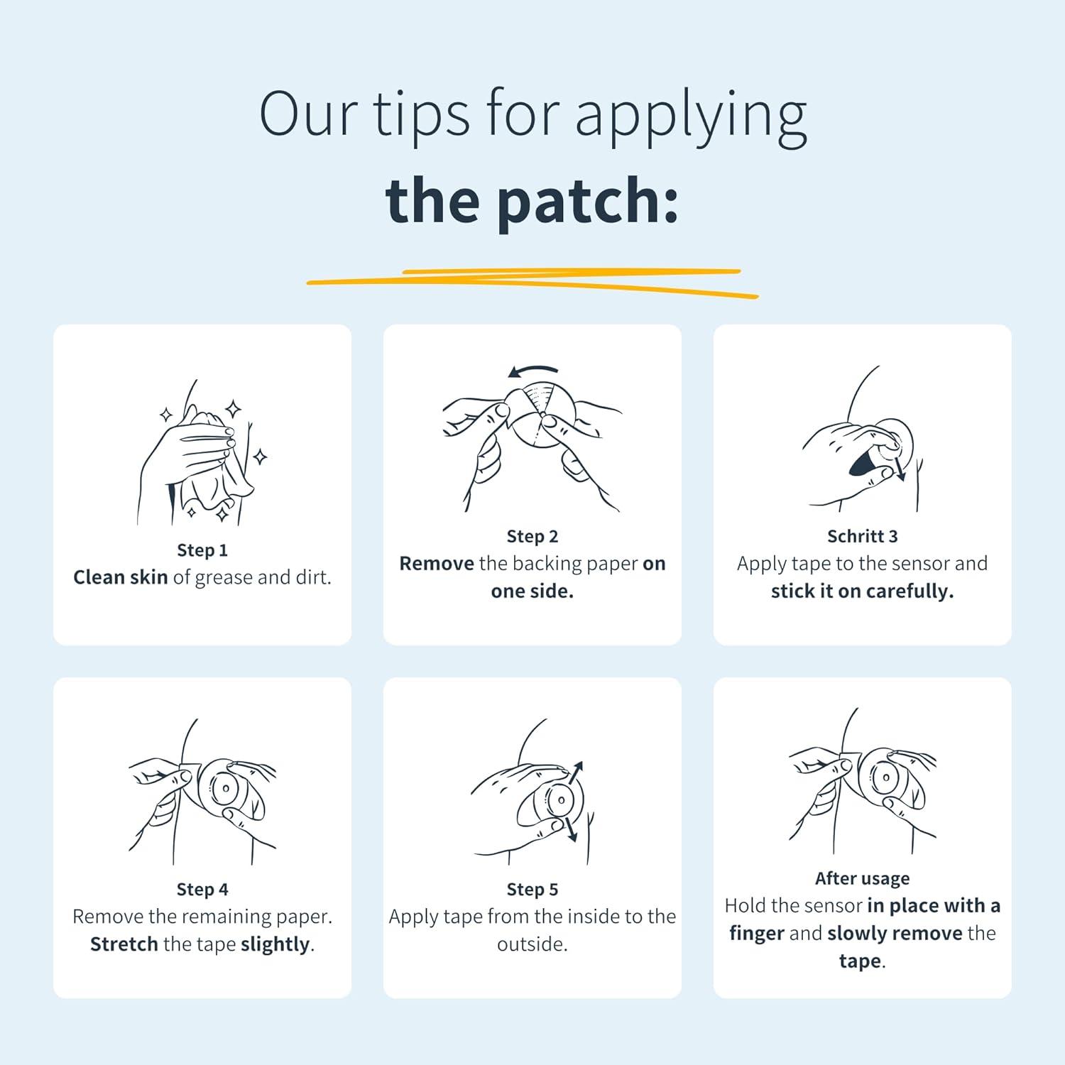 MySWeetStich - 10 Pack Freestyle Libre 3 Plaster | Skin-Friendly ...