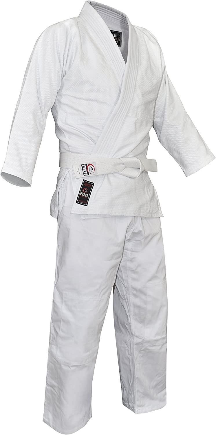 FUJI Single Weave Judo Uniform White Size 0000 | Buy Now with Express ...