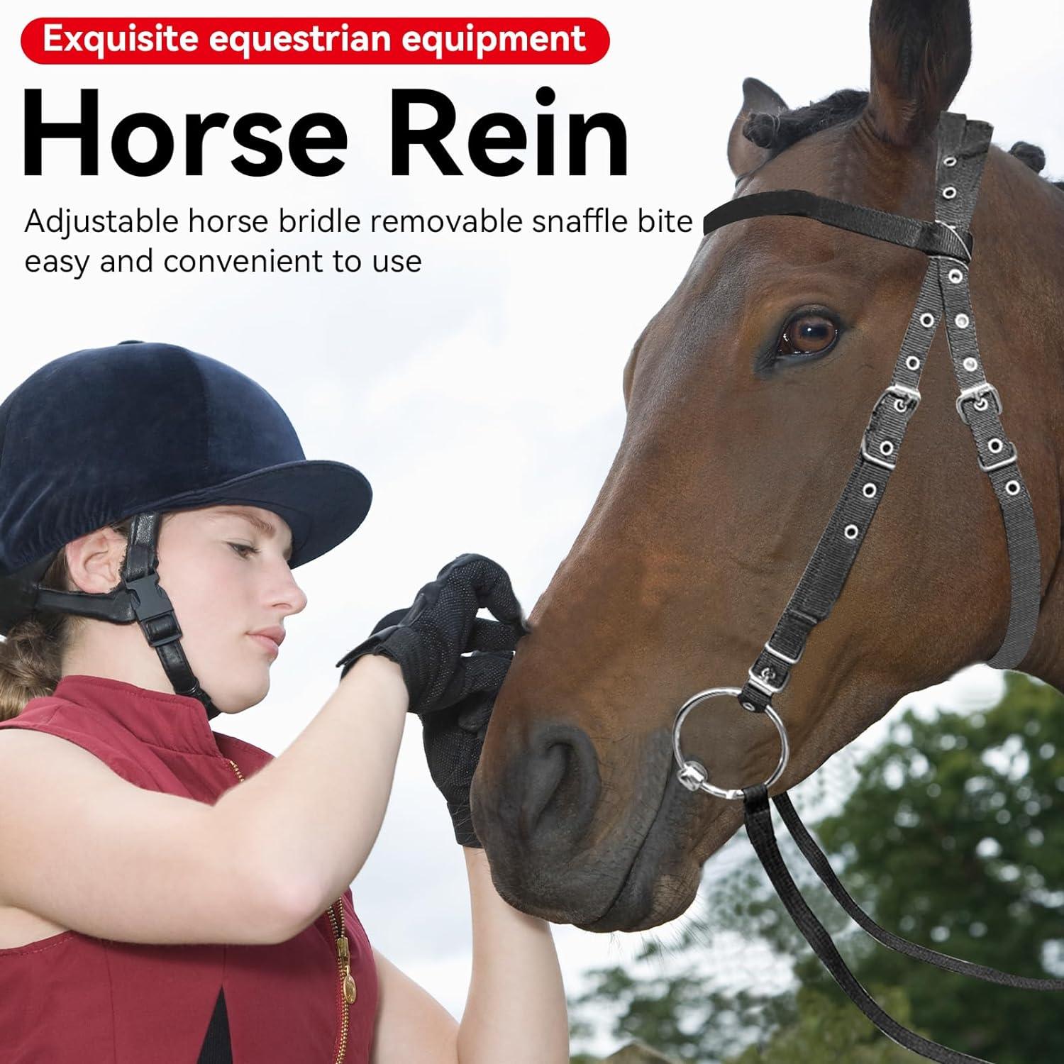 High-Quality Frdhee Bridle Lilly Soft Biteless Comfort Bridle with ...